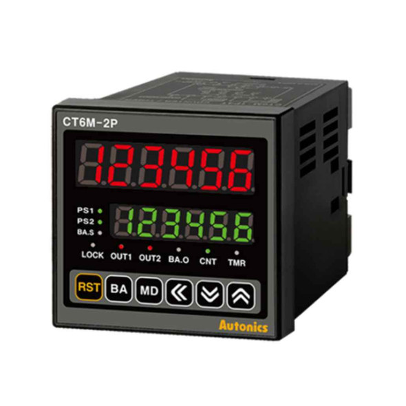 Digital Counter / Timer 6 digit, 2 Stage Preset - CT6S-2P4