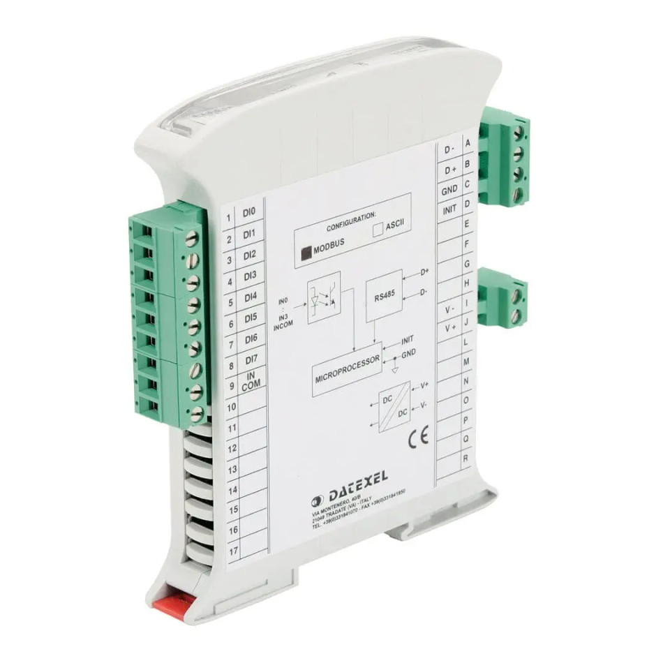 Modbus TCP Digital IO module Digital Output - DAT8130