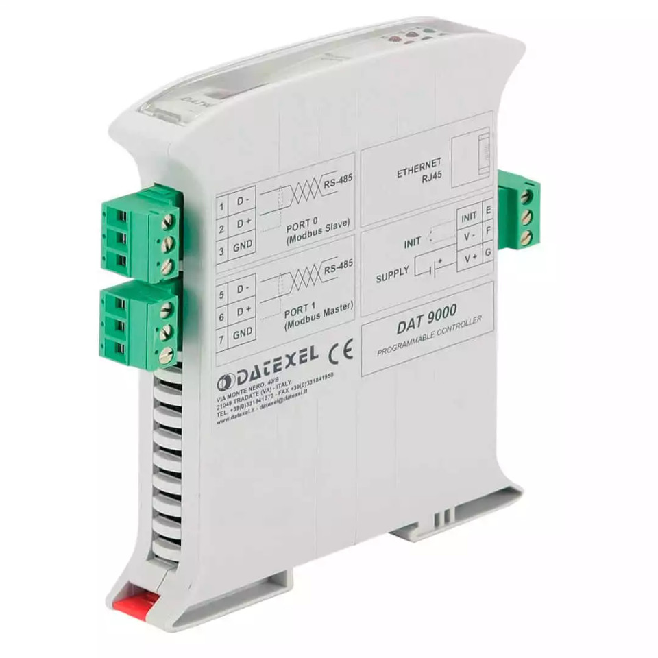 Datexel Isolated converter Modbus TCP with Isolated 4-20mA output - DAT8024