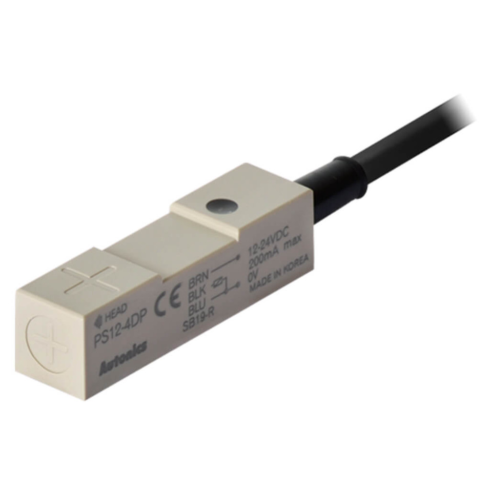 Rectangular Proximity Sensor 12 mm, PNP NO - PS12-4DPU | UAE