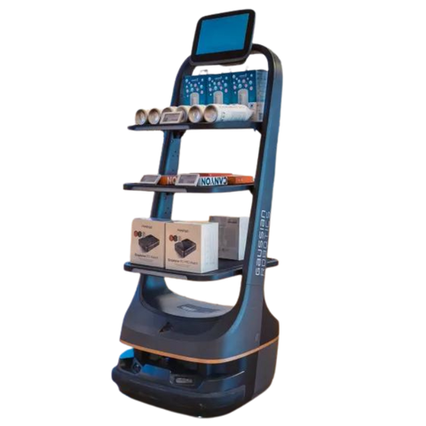 Robotic promo solution for retail stores - Dubai Sensor