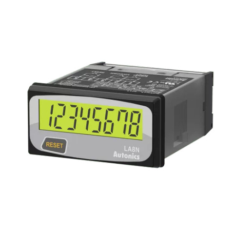 Compact 8-Digit LCD Digital Counters - LA8N Series | Autonics