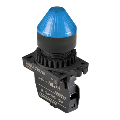 22/25 mm Pilot Lights L2RR Series - High Luminance LEDs | Autonics