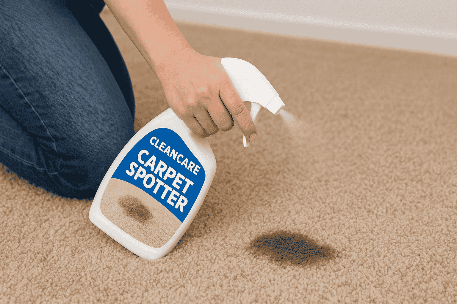 Quick way to freshen your carpet without carpet powder & spotter ...