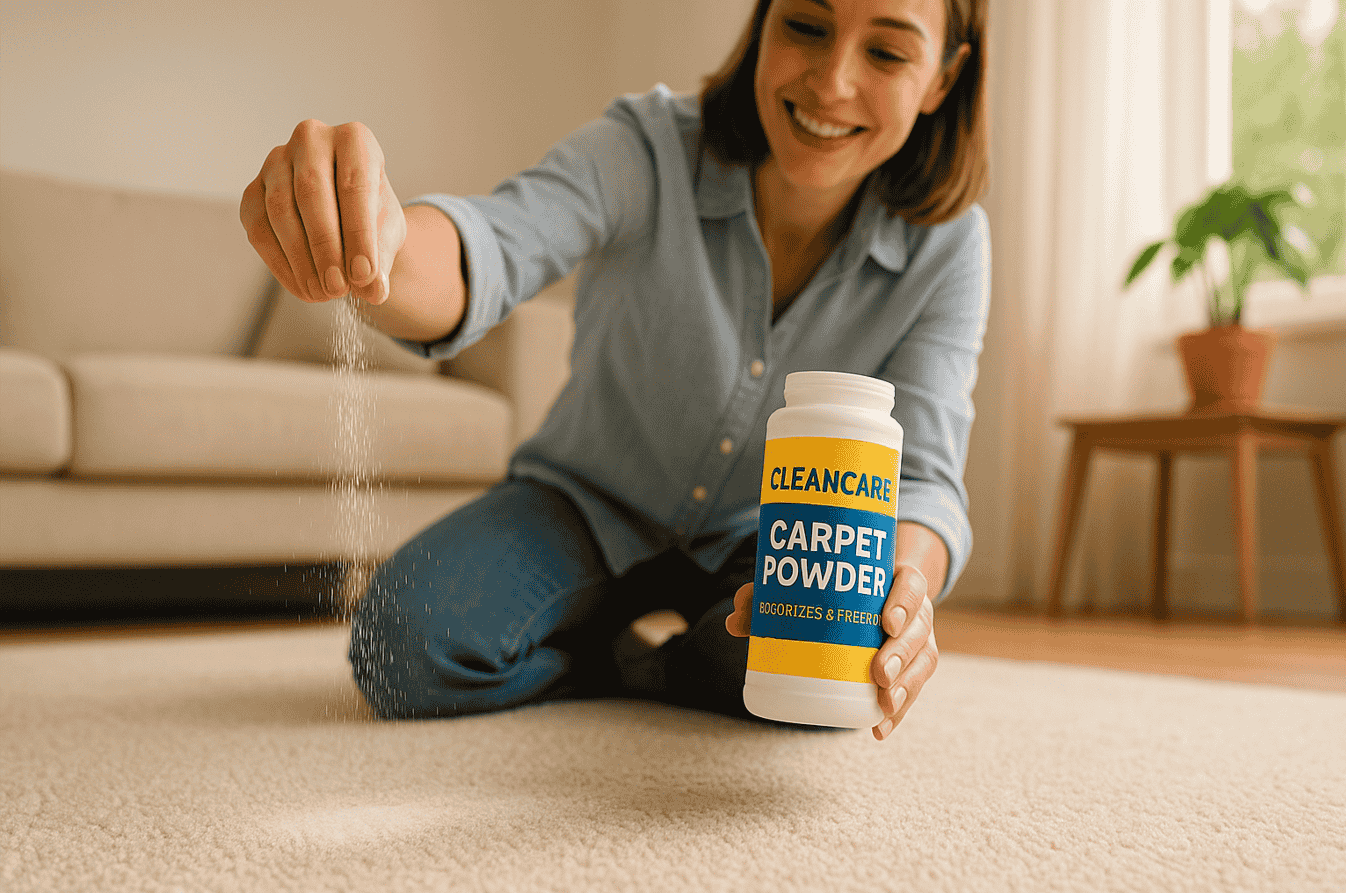 Cleancare’s carpet powder: Cleaning off every foulness in no time ...
