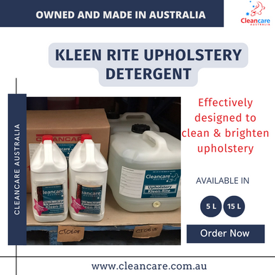 Kleen Rite Upholstery Detergent - Cleancare Australia