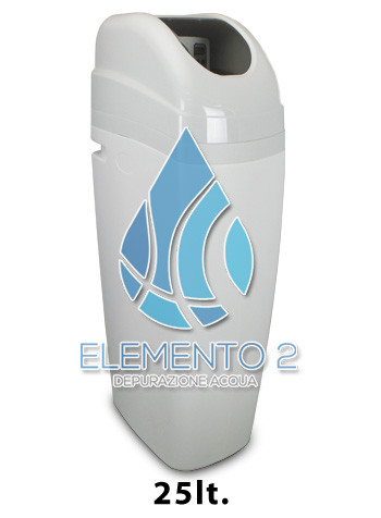 CS10H addolcitore acqua (Rig. Volume-tempo) 25 lt. resina