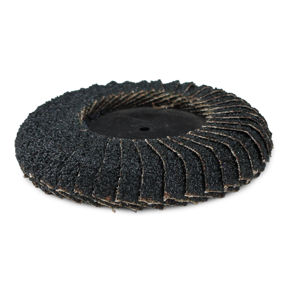 3" Zirconia Curved Edge Fillet Weld Quick Change Mini Flap Disc - 10 Pack