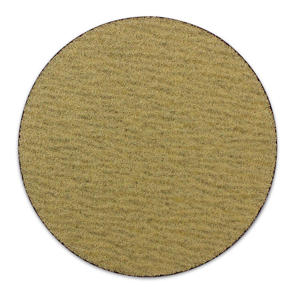 6" Premium Gold Hook & Loop Discs - Velcro Type