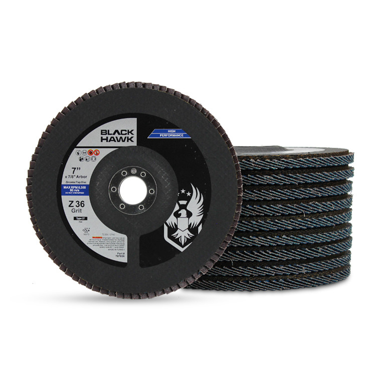 7" Zirconia Flap Disc – T29 (Conical) Sanding & Grinding Wheel
