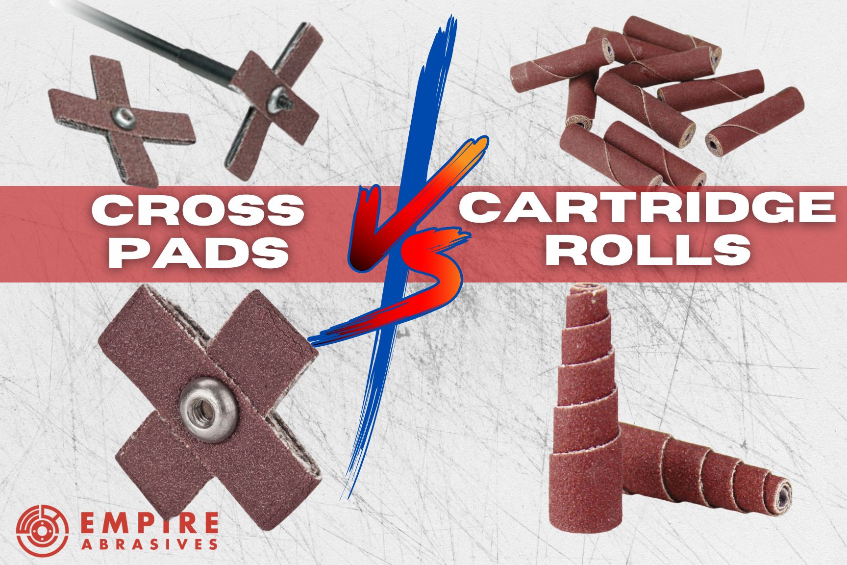 Cross Pads vs. Cartridge Rolls: Making the Right Abrasive Choice ...