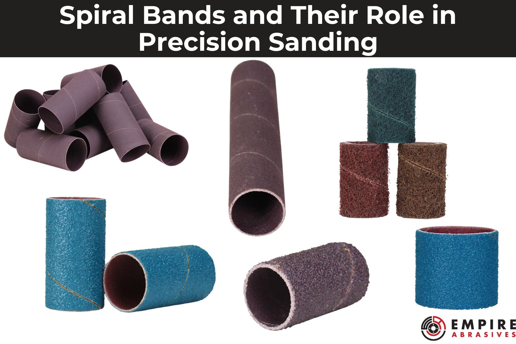 Spiral Bands and Their Role in Precision Sanding - Empire Abrasives
