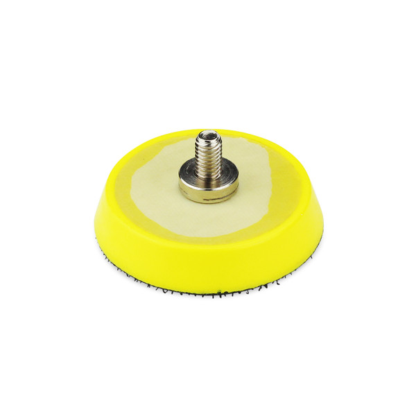 2" Hook & Loop Backing Pad with M6 x 1mm Threaded Mandrel