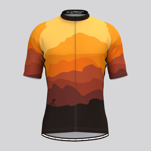 Ride With Sunset Men's Cycling Jersey | Freestylecycling.com