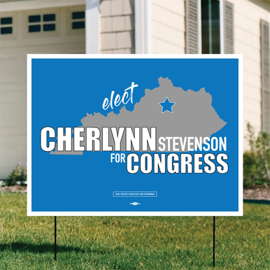 Cherlynn Stevenson (24" x 18" Coroplast Yard Sign) - Cherlynn Stevenson ...