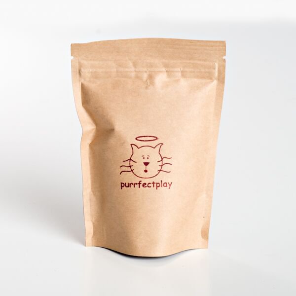 Certified Organic Catnip in Resealable Pouch - Fresh Fragrant USA Grown