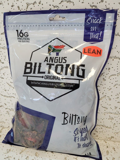 Biltong Lean (Sliced) - Angus Biltong