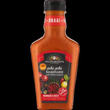 Ina Paarmans Peri-Peri Marinade with Lemon & Garlic 500ml - Angus Biltong