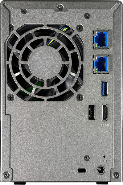 Asustor Lockerstor 2 Gen2+ 2 Bay NAS, Quad-Core 2.0GHz CPU, 2x5GbE ,4GB ...