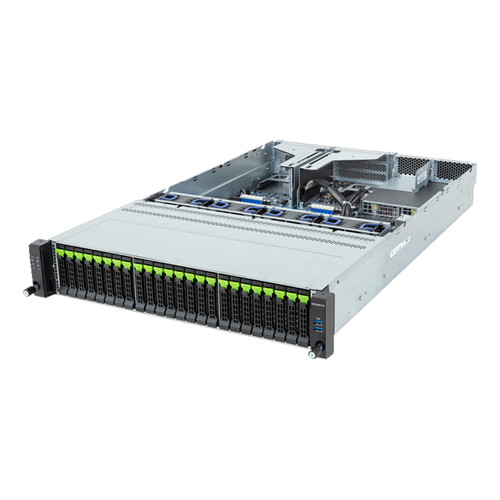 Gigabyte 2U Rack Server - AMD EPYC 9004, 1x Gen3 M.2, 1+1x Gen5 x16 ...