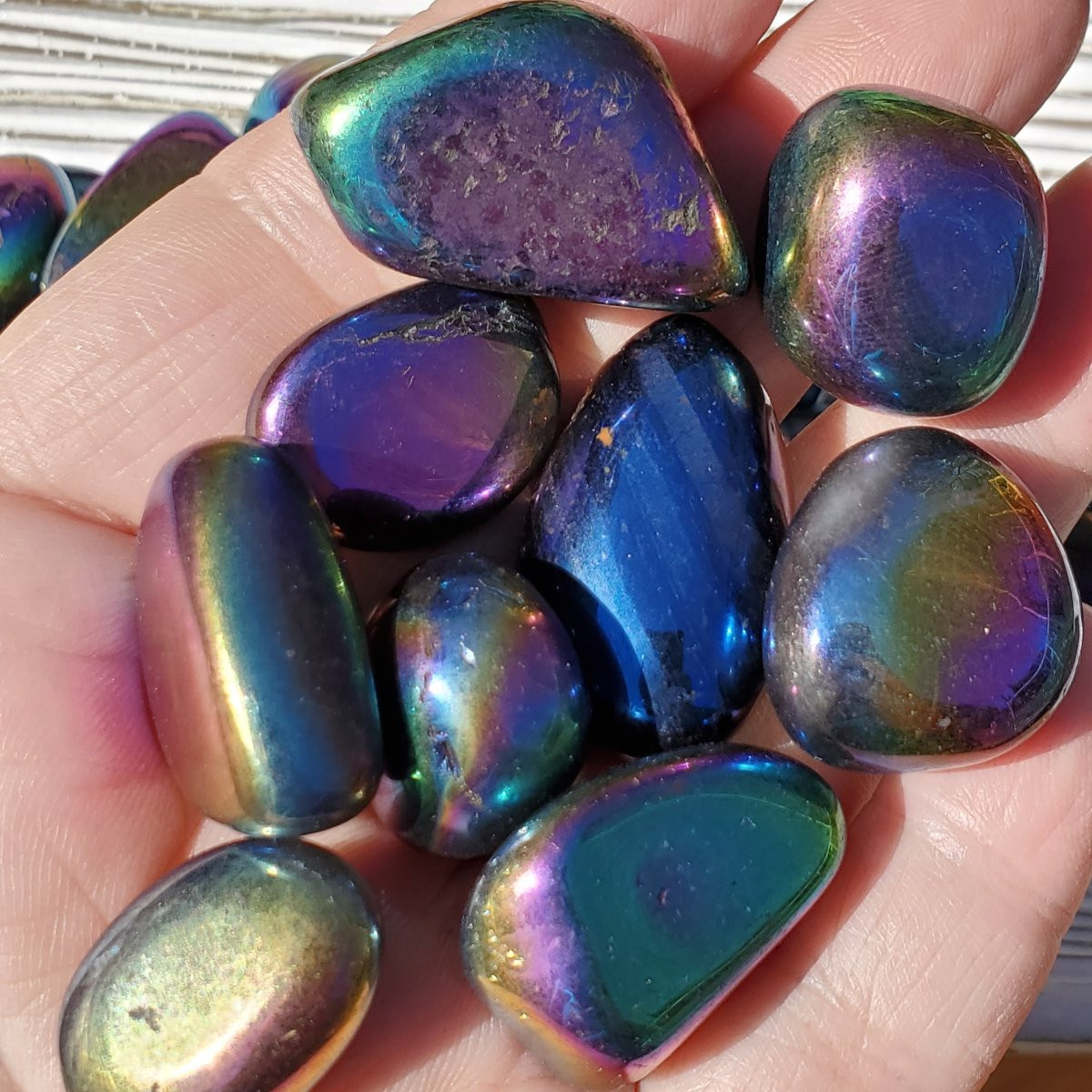 Titanium Aura Rainbow Quartz | Shop Healing Titanium Aura Rainbow ...