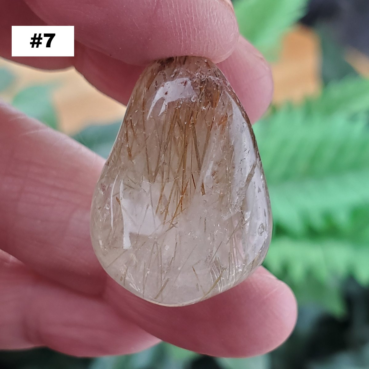 Rutilated Quartz Tumbled | Shop Healing Rutilated Quartz Crystals ...