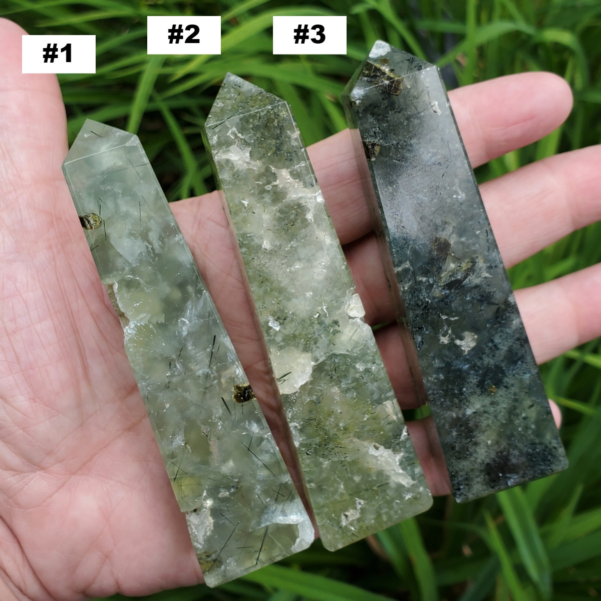 Prehnite with Epidote | Shop Healing Prehnite Crystals & Gemstone ...