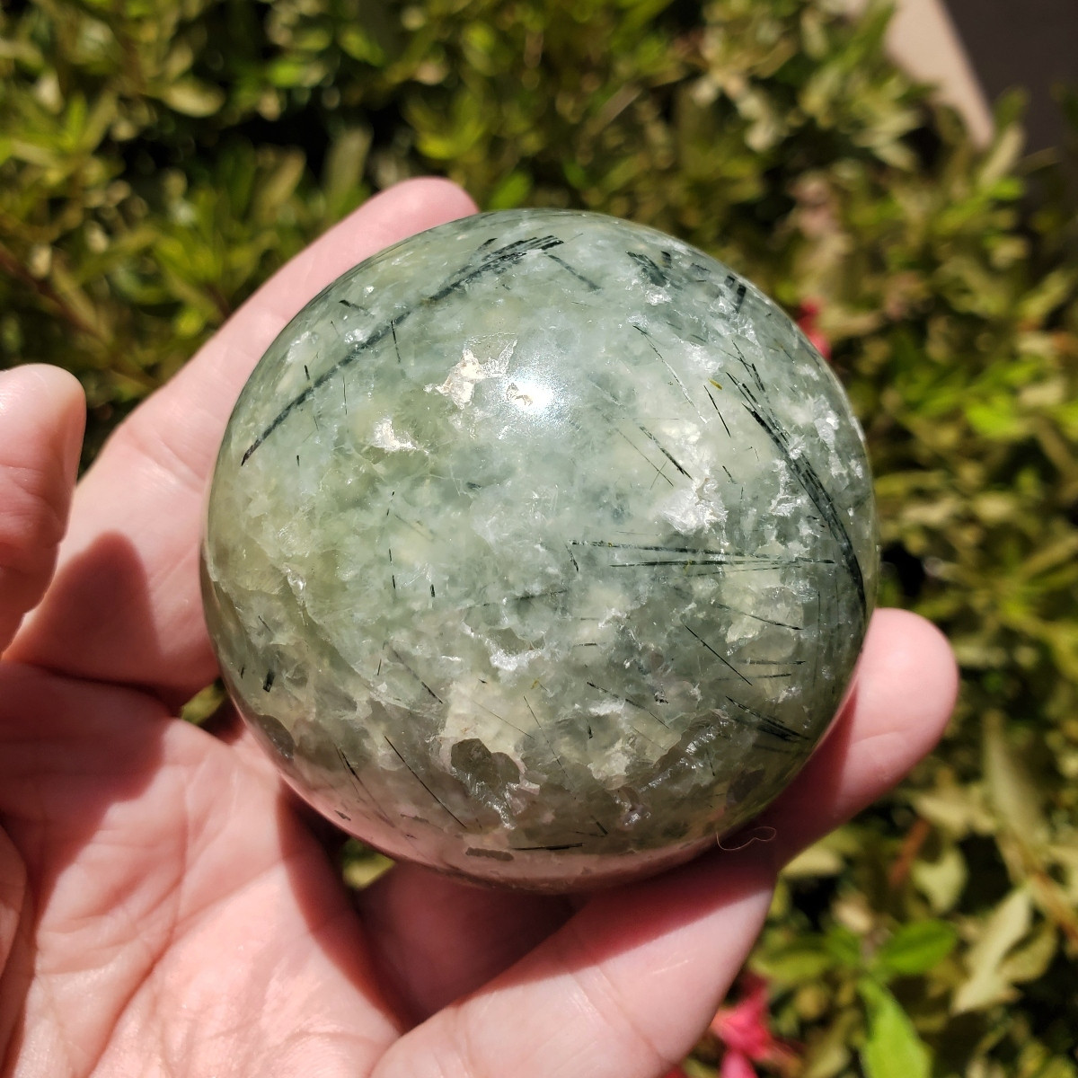 Prehnite with Epidote Sphere | Shop Healing Prehnite Crystals ...