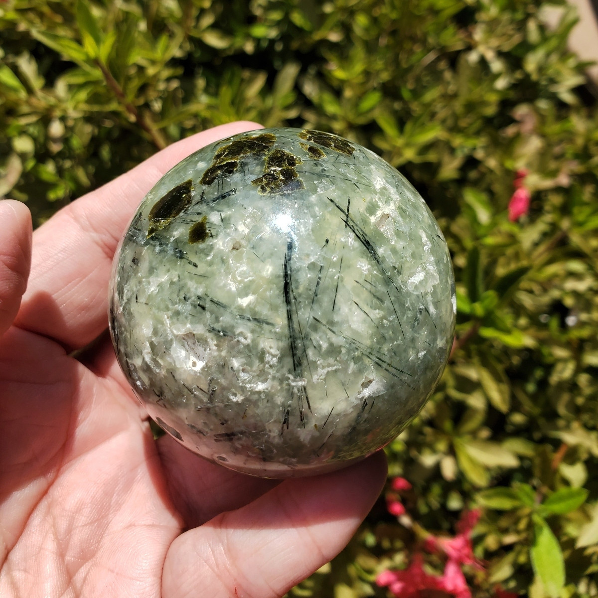 Prehnite with Epidote Sphere | Shop Healing Prehnite Crystals ...