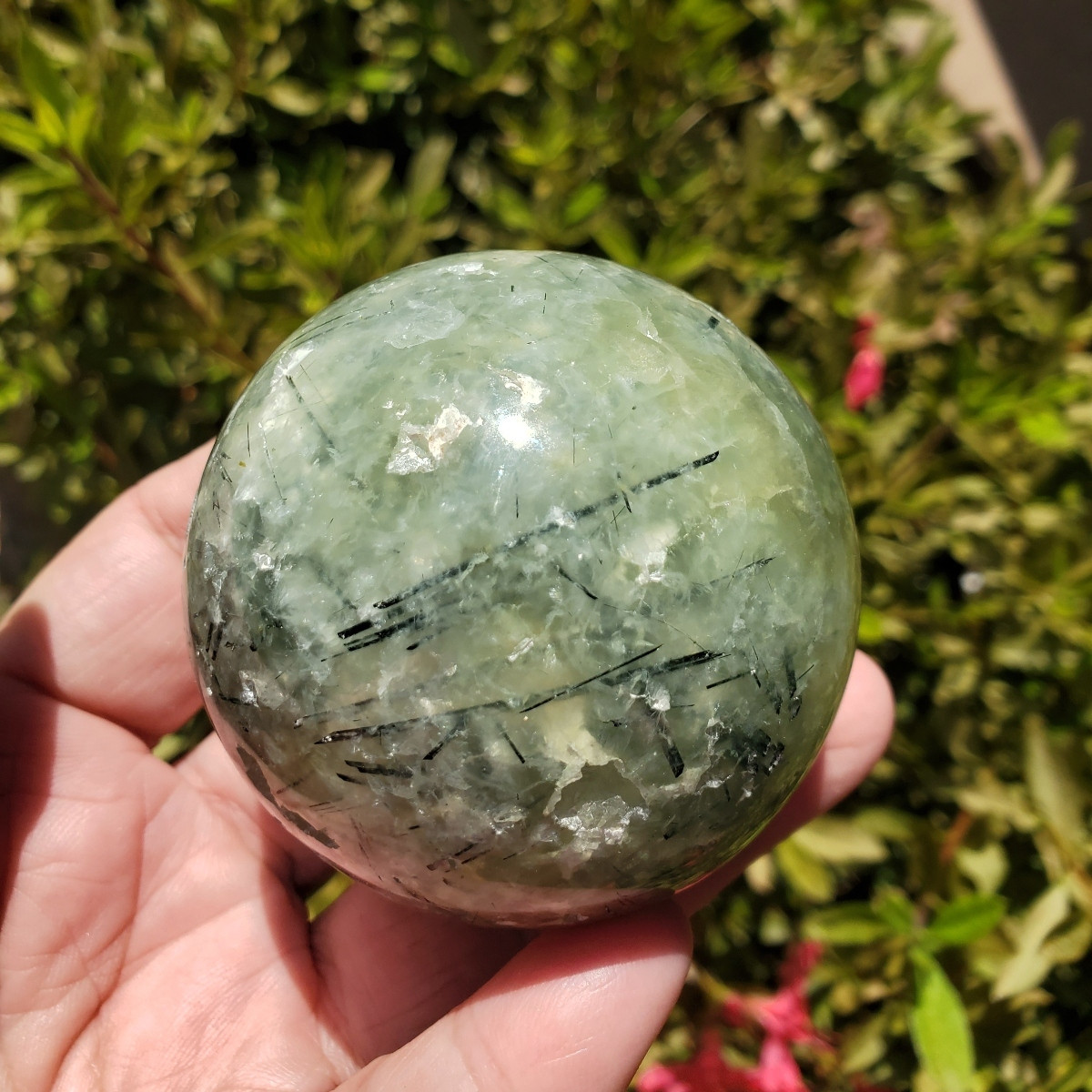 Prehnite with Epidote Sphere | Shop Healing Prehnite Crystals ...