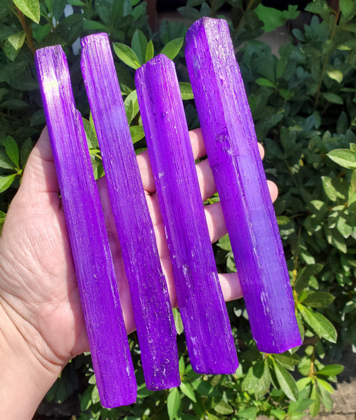 Purple Selenite Rods | Shop Healing Selenite Crystals & Gemstones ...