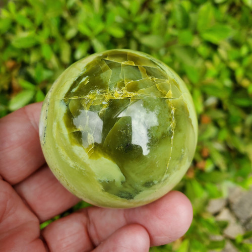 Serpentine Sphere | Shop Healing Serpentine Crystals & Gemstones ...