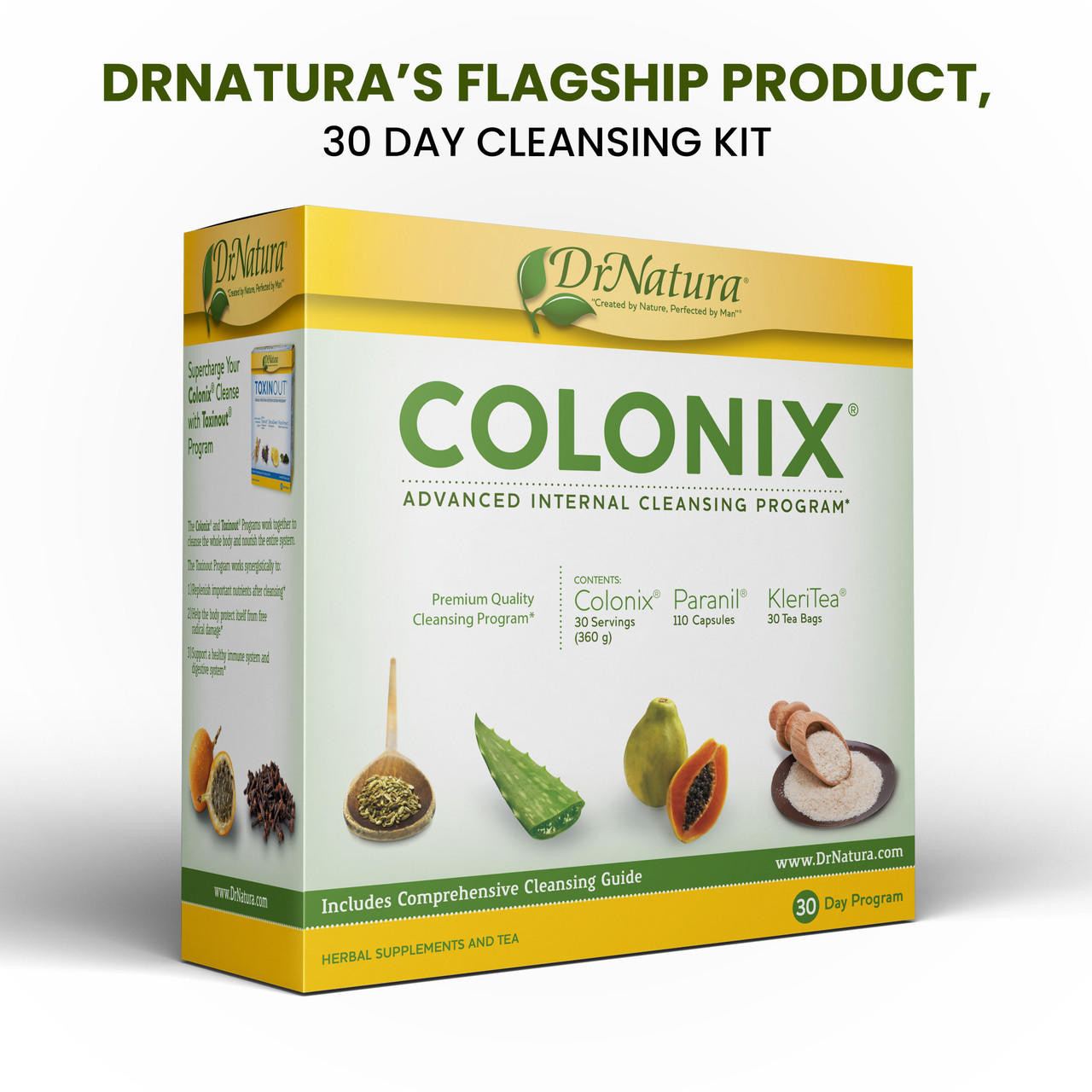 DrNatura | Colonix® - 30 Days Colon & Detox Cleanse Kit