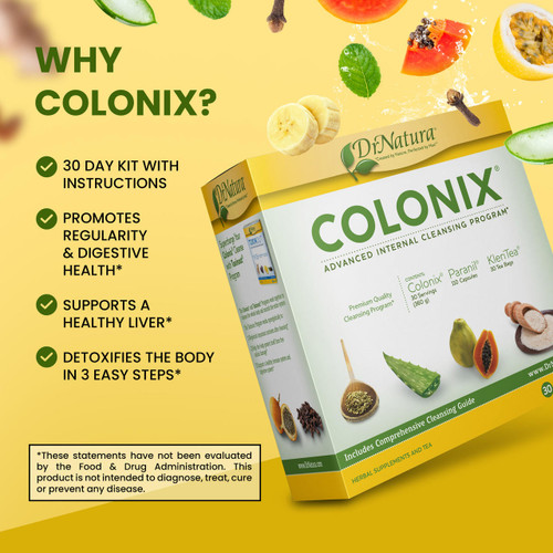 DrNatura | Colonix® - 30 Days Colon & Detox Cleanse Kit