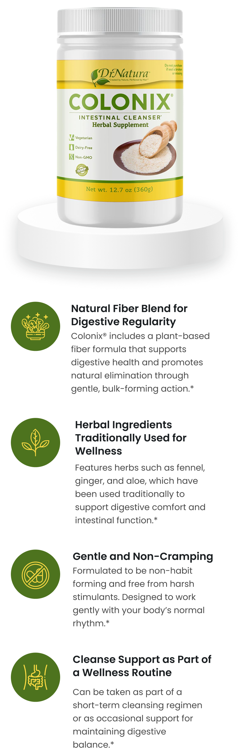 DrNatura | Colonix® Intestinal Cleanser to Cleanse the Intestines