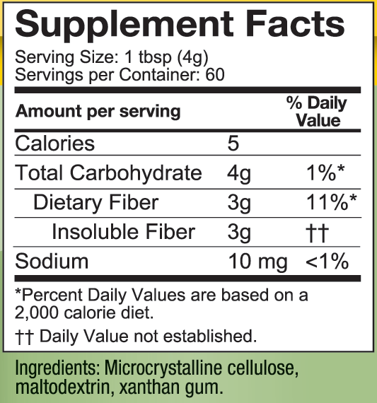 UniFiber® - Fiber Supplement
