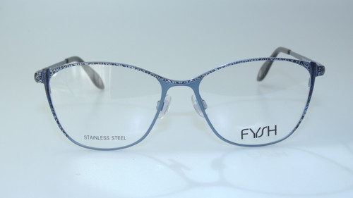 Fysh Eyeglass Frame model 3674 color S201 - Eyeglassframes4less.com