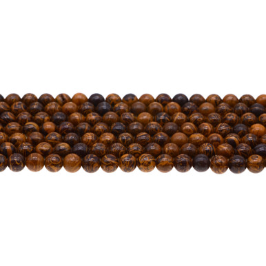 Elephant Skin Jasper Round 6mm - Loose Beads