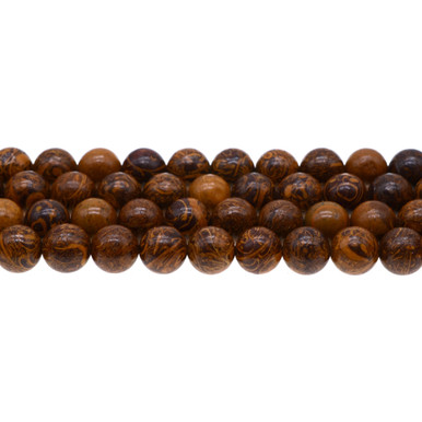 Elephant Skin Jasper Round 10mm - Wholesale | Fine Gems Canada