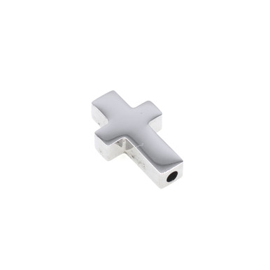 Stainless Steel Flat Cross 10mm x... - Wholesale | Fine Gems Canada