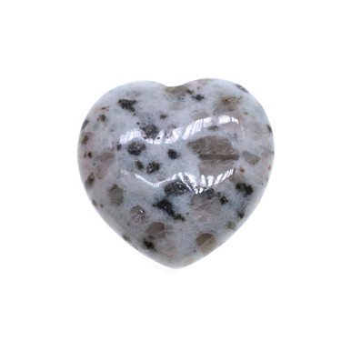 30mm Lotus Jasper Puff Heart - Wholesale | Fine Gems Canada