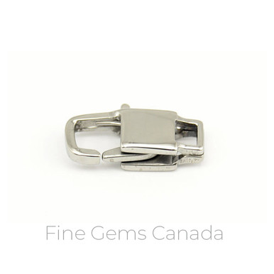 Stainless Steel - 16mm Rectangle Trigger Clasp - 5/Pack