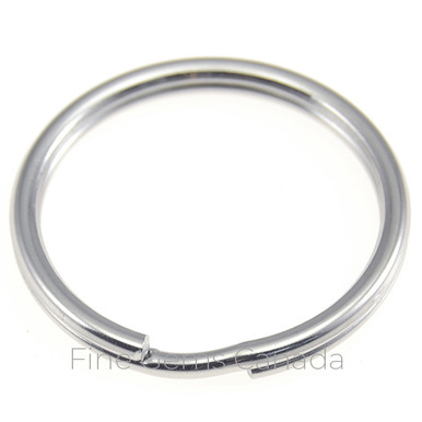 Stainless Steel - 25mm Double Split Ring (Wire Diameter 1.6mm) - 15/Pack