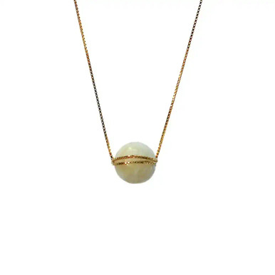 Golden Rays Semi-Precious Stone Necklace | Keira K