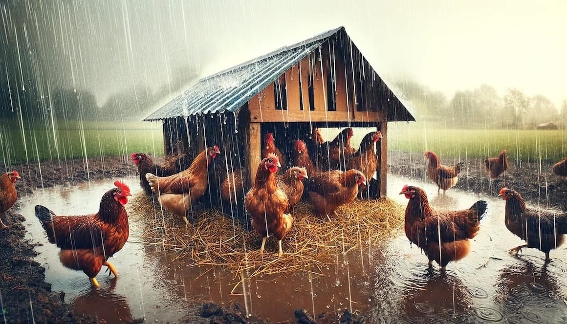 How to Keep Chickens Healthy in Wet Weather - Dine-A-Chook New Zealand