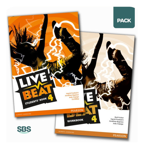 Libro Live Beat 4 - Student's Book + Workbook Pack - 2 Libro - Juanpebooks
