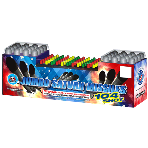 Jumbo Saturn Missiles - AR Fireworks