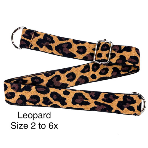 Elastic Belt/Strap - Leopard (5 to choose from) - Hip Klips