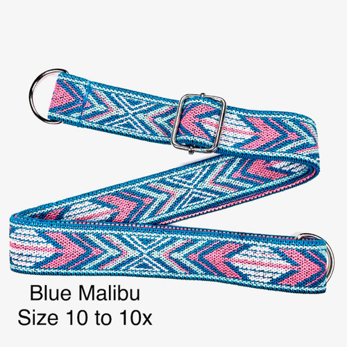 Elastic Belt/Strap - Blue Malibu (5 to choose from) - Hip Klips