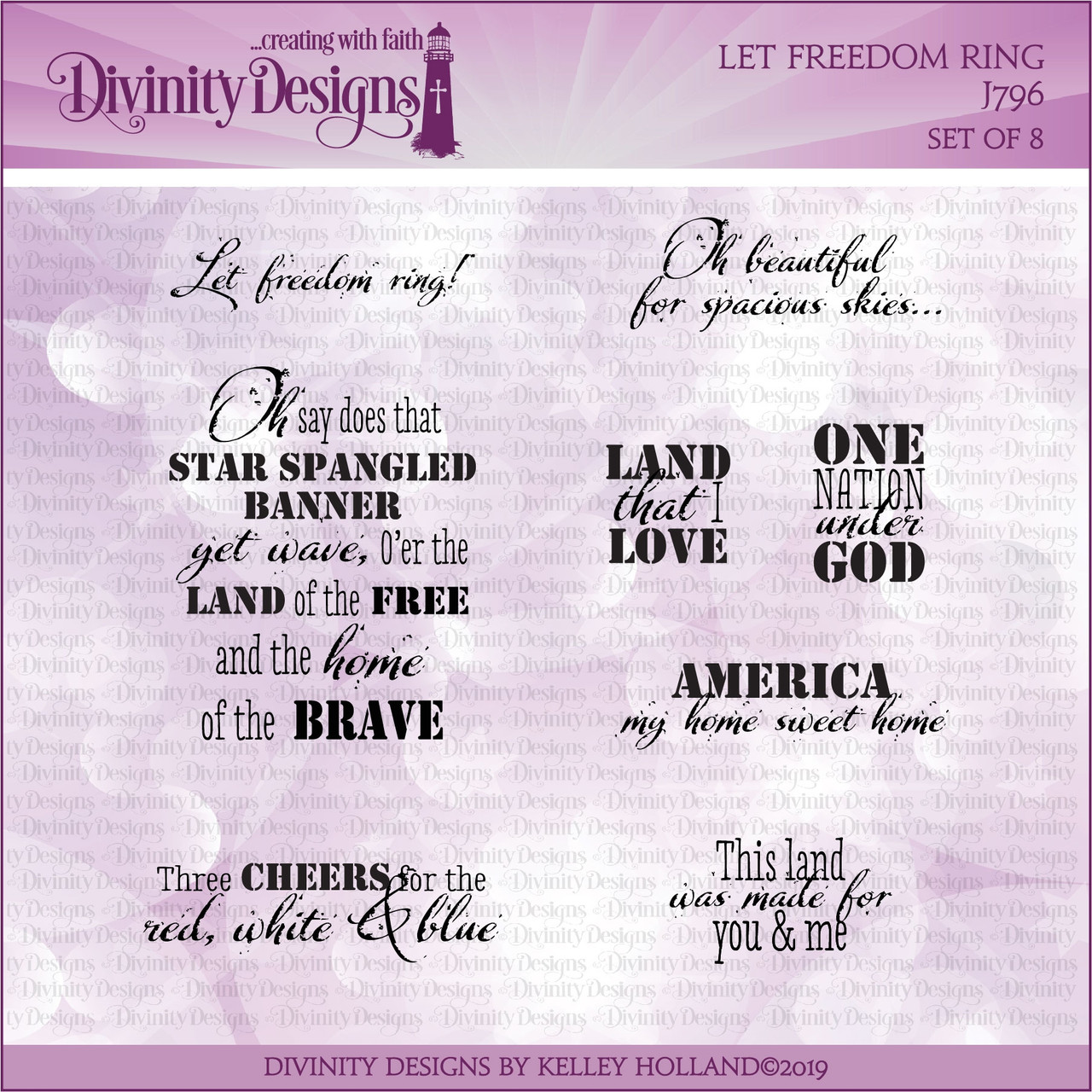 LET FREEDOM RING - Divinity Designs LLC